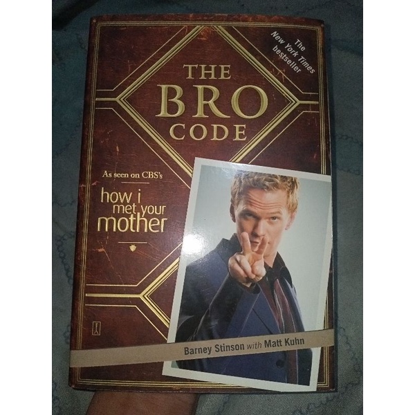 The bro code by Barney Stinson with Matt Kuhn | Shopee Philippines
