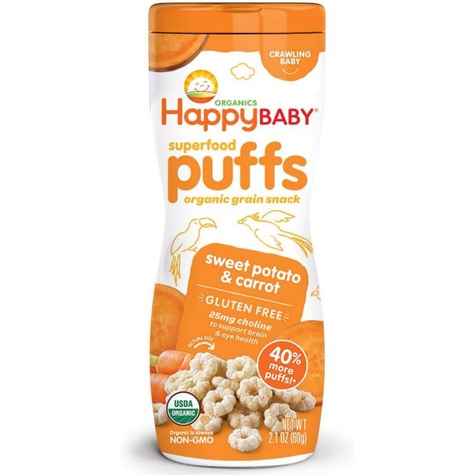 Low Cost PH | Happy Baby Puffs Organic Gluten Free Nutrient Rich Snacks ...