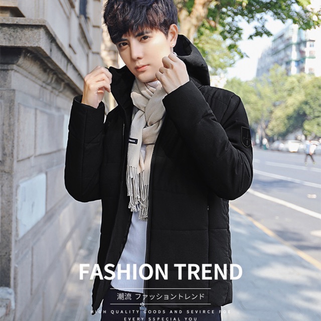 Men's fashion classic Winter jacket | Shopee Philippines