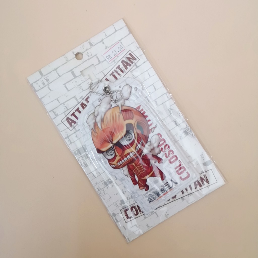 Attack on Titan Colossal Titan ID card holder 进击的巨人超大型巨人证件套 | Shopee ...