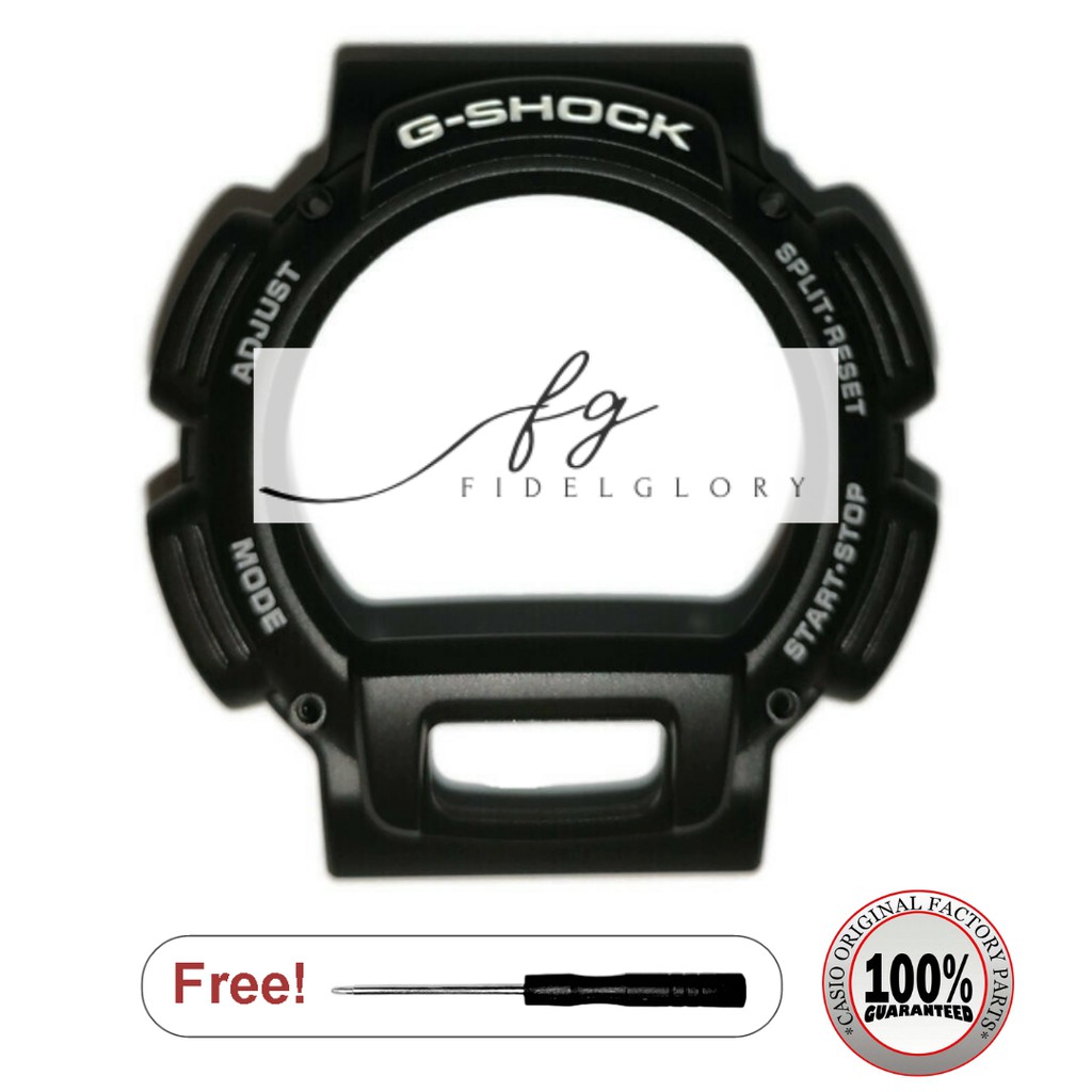 Original DW-9052 DW-9050 DW-9000 Bezel ONLY Matte Black White Font ...