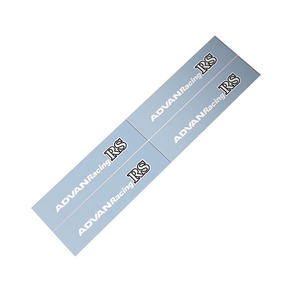 4x Demupai for Advan Racing RS Car Wheels Sticker Decal | Shopee ...