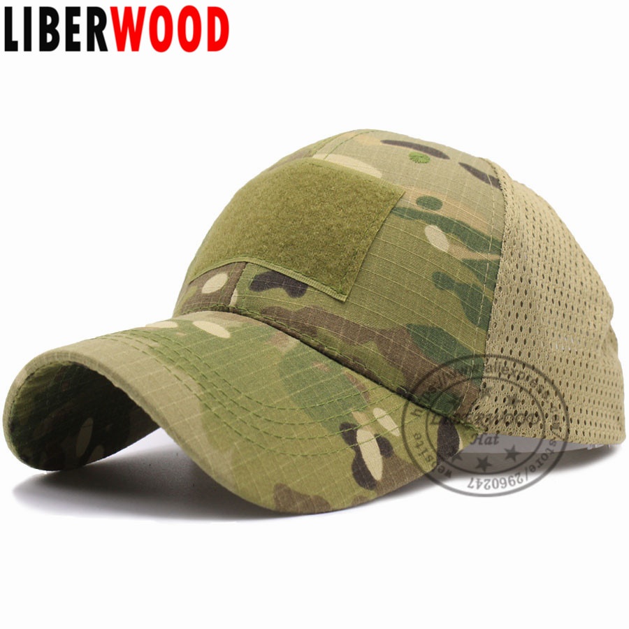 ACU Multicam Operator Hat Special Force Camo Mesh Cap Airsoft Hat for ...
