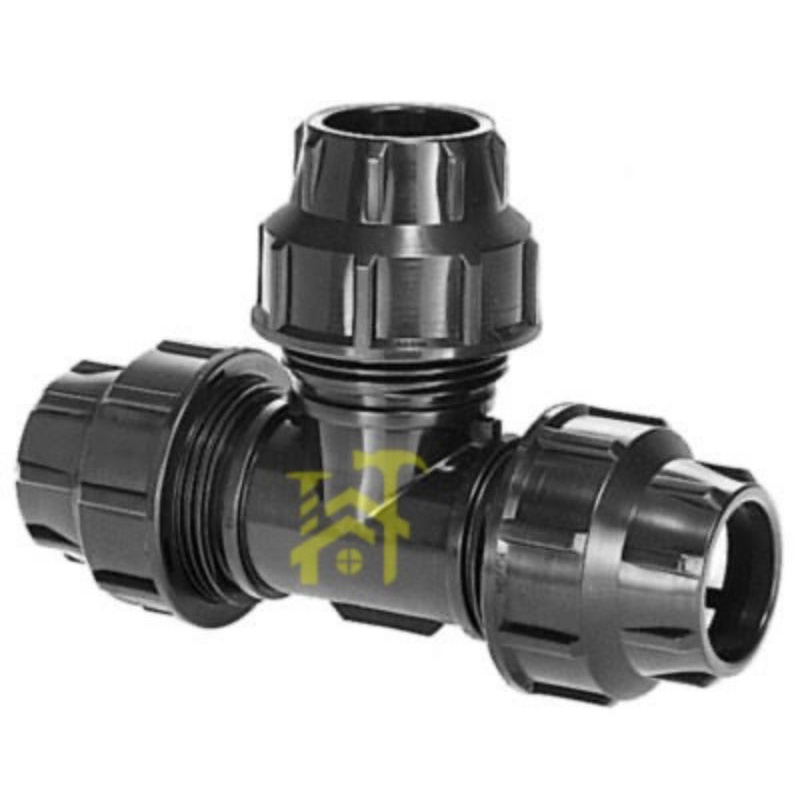 PVC COMPRESSION FITTINGS TEE 1/2 3/4 1 | Shopee Philippines