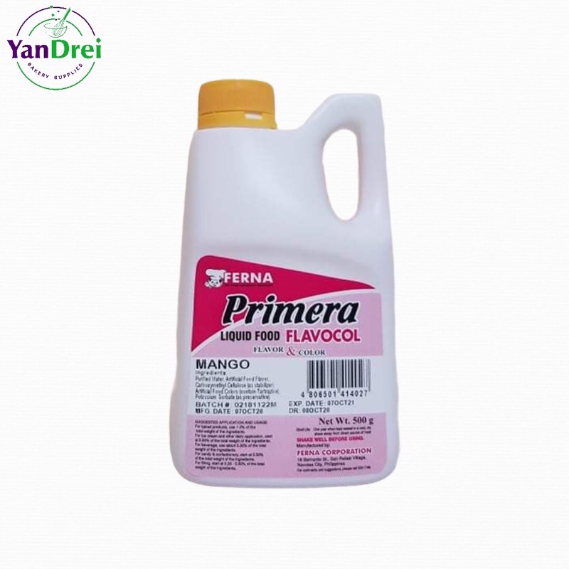 Ferna Primera Flavocol - Mango Flavor 500g | Shopee Philippines