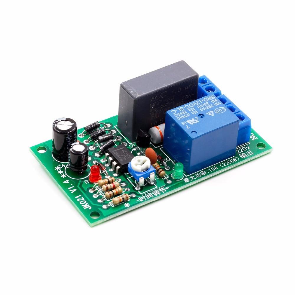 AC 220V Adjustable Timer Delay Switch Turn On/Off Time Relay Module ...