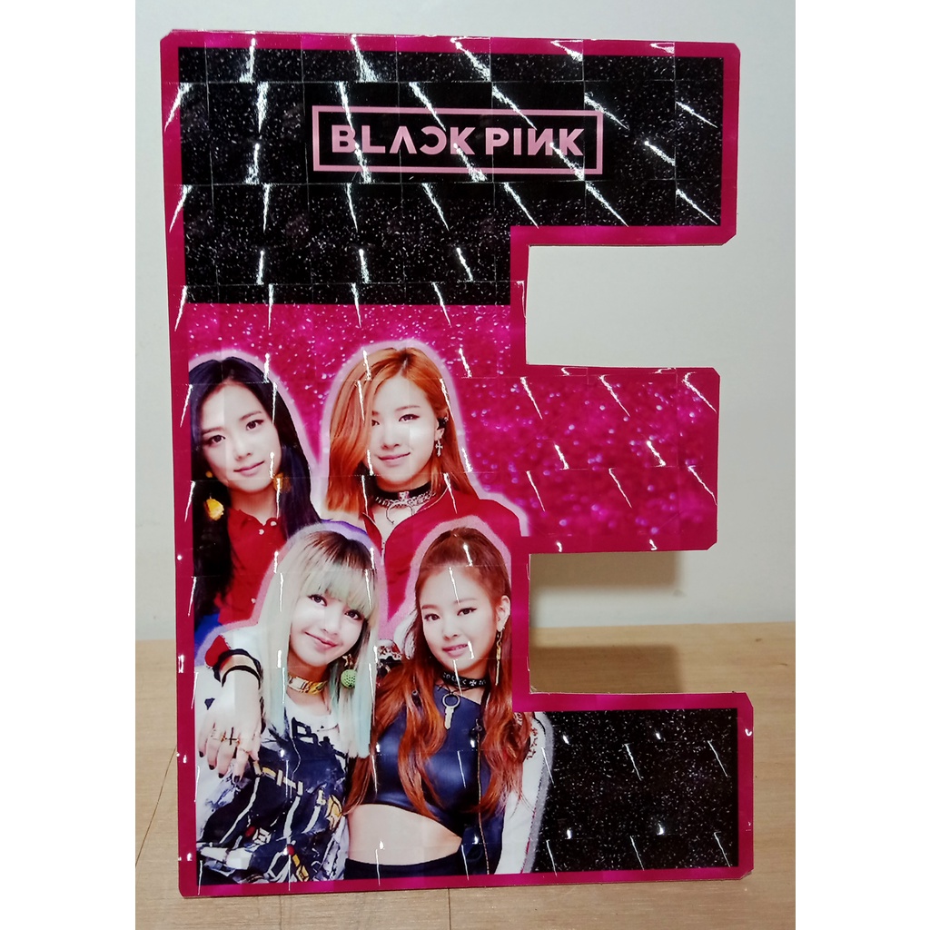 BLACK PINK LETTER STANDEE | Shopee Philippines