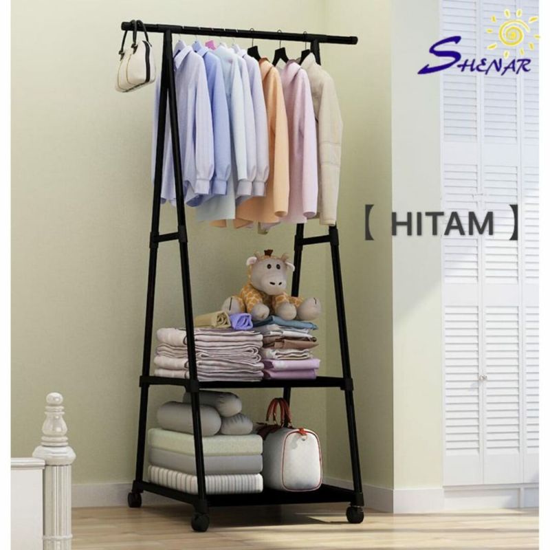 Hanging Rack Wardrobe Stand Hanger | Shopee Philippines