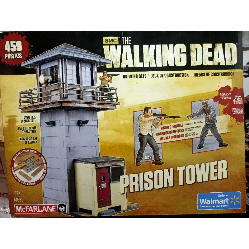 McFarlane The Walking Dead Prison tower. | Shopee Philippines