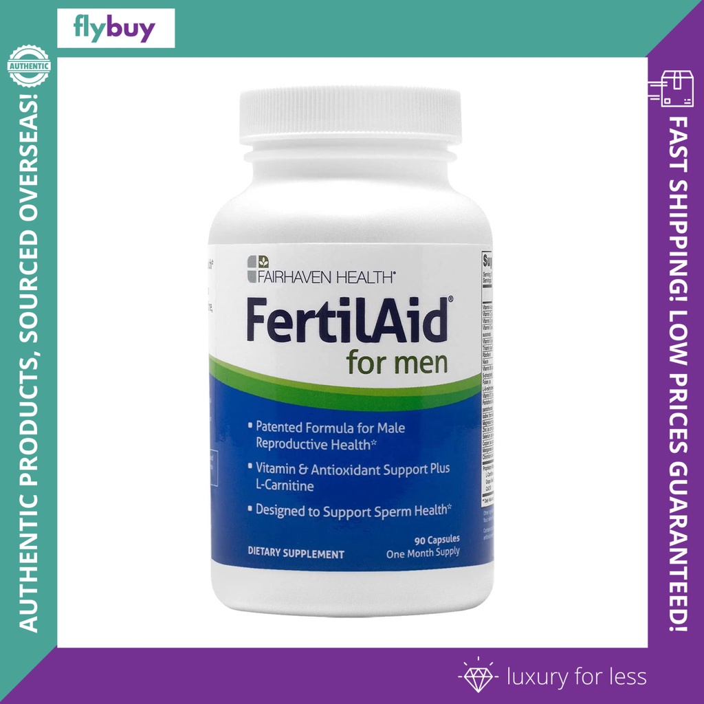 Fertilaid For Men Male Fertility Supplement Count Motility And