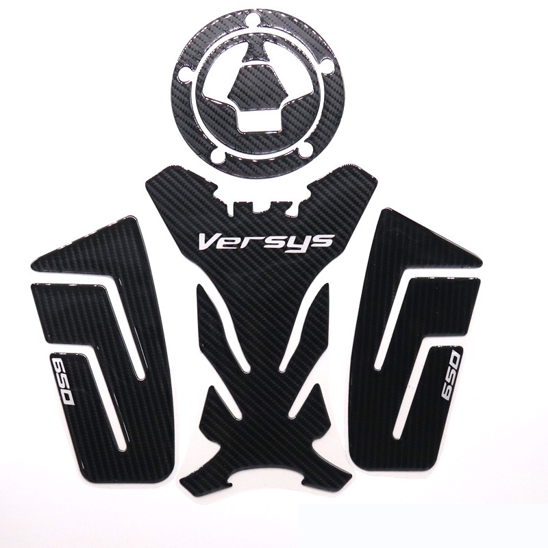 KAWASAKI Versys 650 1 SET Motorcycle Accessories 3D Fiber Sticker Sets ...