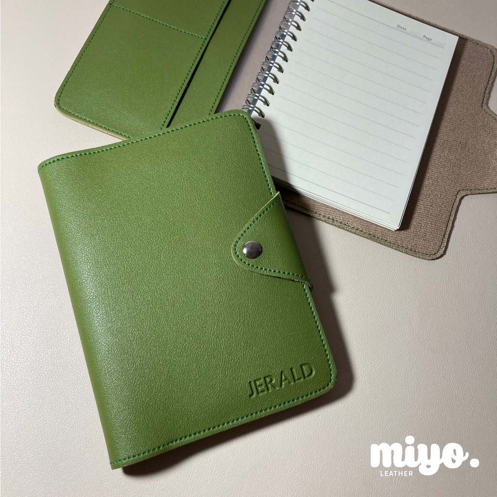 A6 Minimalist Travel Notebook (Free Name Engrave) for Personalized Gift ...