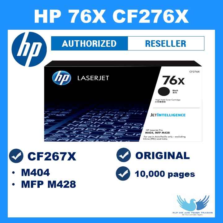 HP 76X CF276X High Yield Original LaserJet Toner Cartridge | Shopee ...