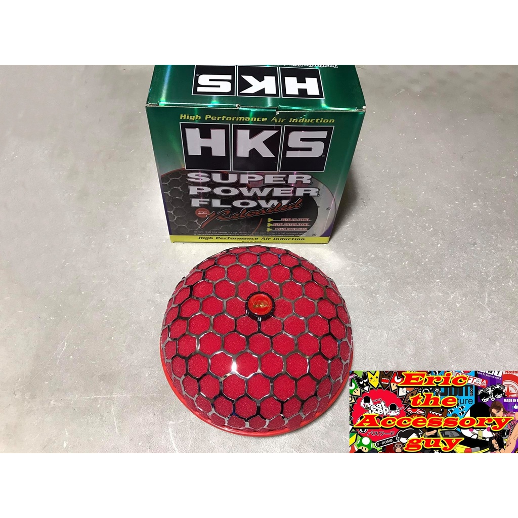HKS Air Filter (Red) | Shopee Philippines