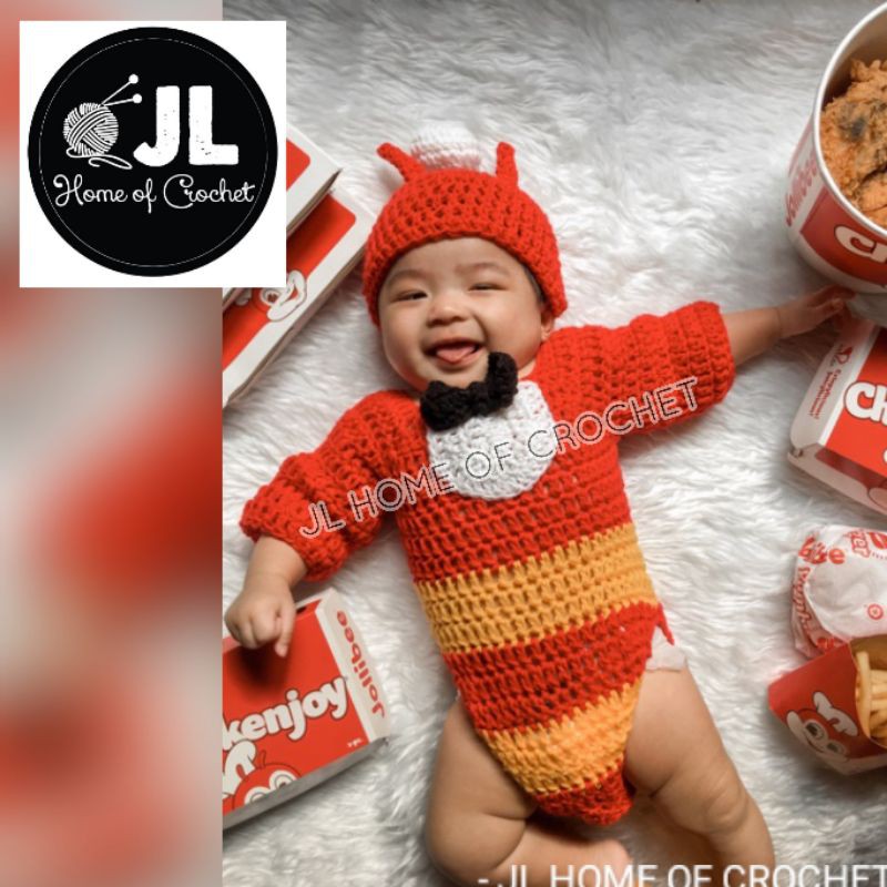 JOLLIBEE BABY COSTUME SET | Shopee Philippines