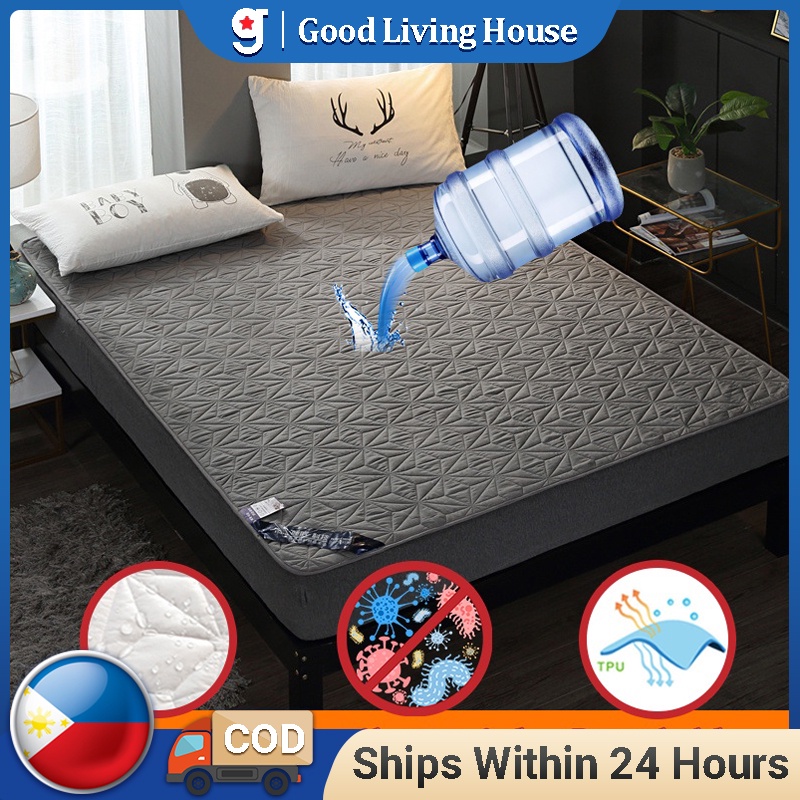 Waterproof Mattress Protector Topper Queen/King/Single Mattress ...