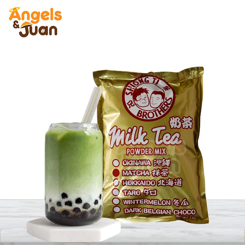 Shiong Ti Brother Matcha Powdered Milk Tea Drink 500g | Shopee Philippines