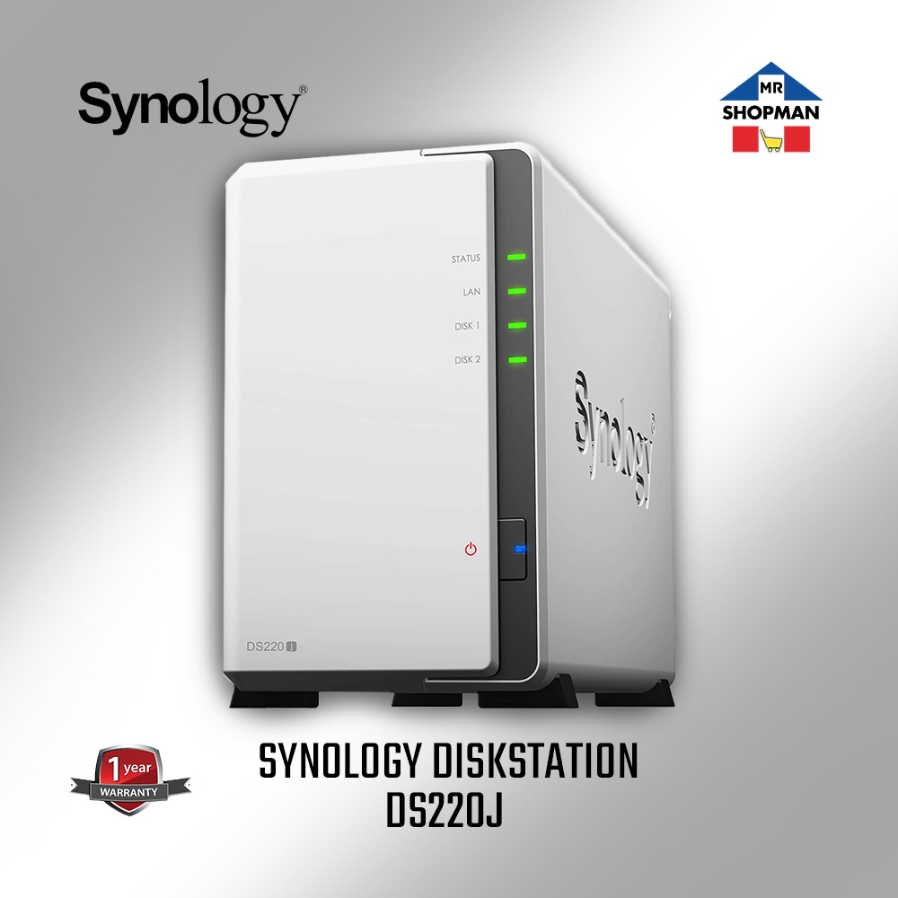 Synology DiskStation DS220j Personal cloud solution for data sharing ...