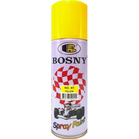 BOSNY SPRAY PAINT YELLOW NO.41 | Shopee Philippines