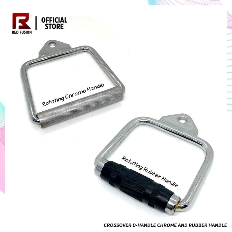 Crossover D-Handle Chrome and Rubber Handle | Shopee Philippines