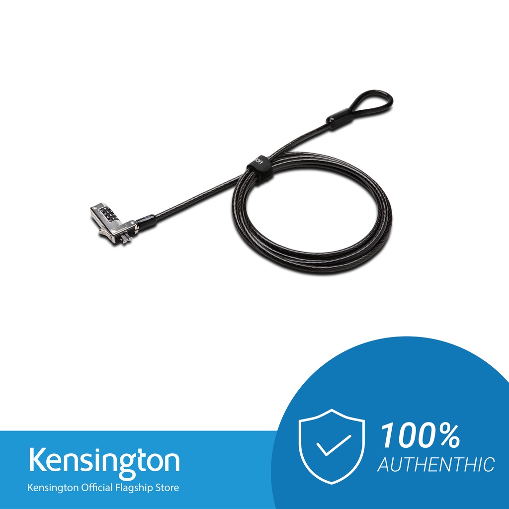 Kensington Slim Combination Lock for Standard Slot (K60600WW) | Shopee ...