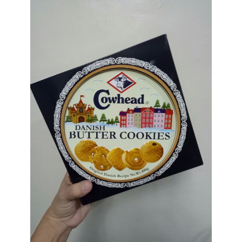 COWHEAD Danish Butter Cookies 150g/400g | Shopee Philippines