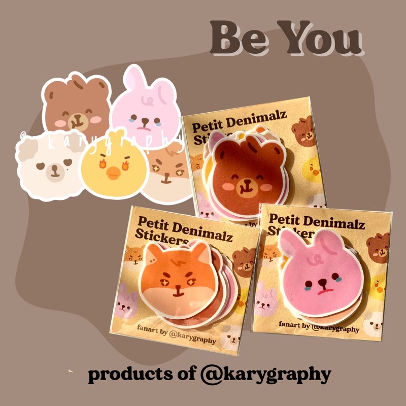 Day6 Petit Denimalz Fanart Sticker Set | Shopee Philippines