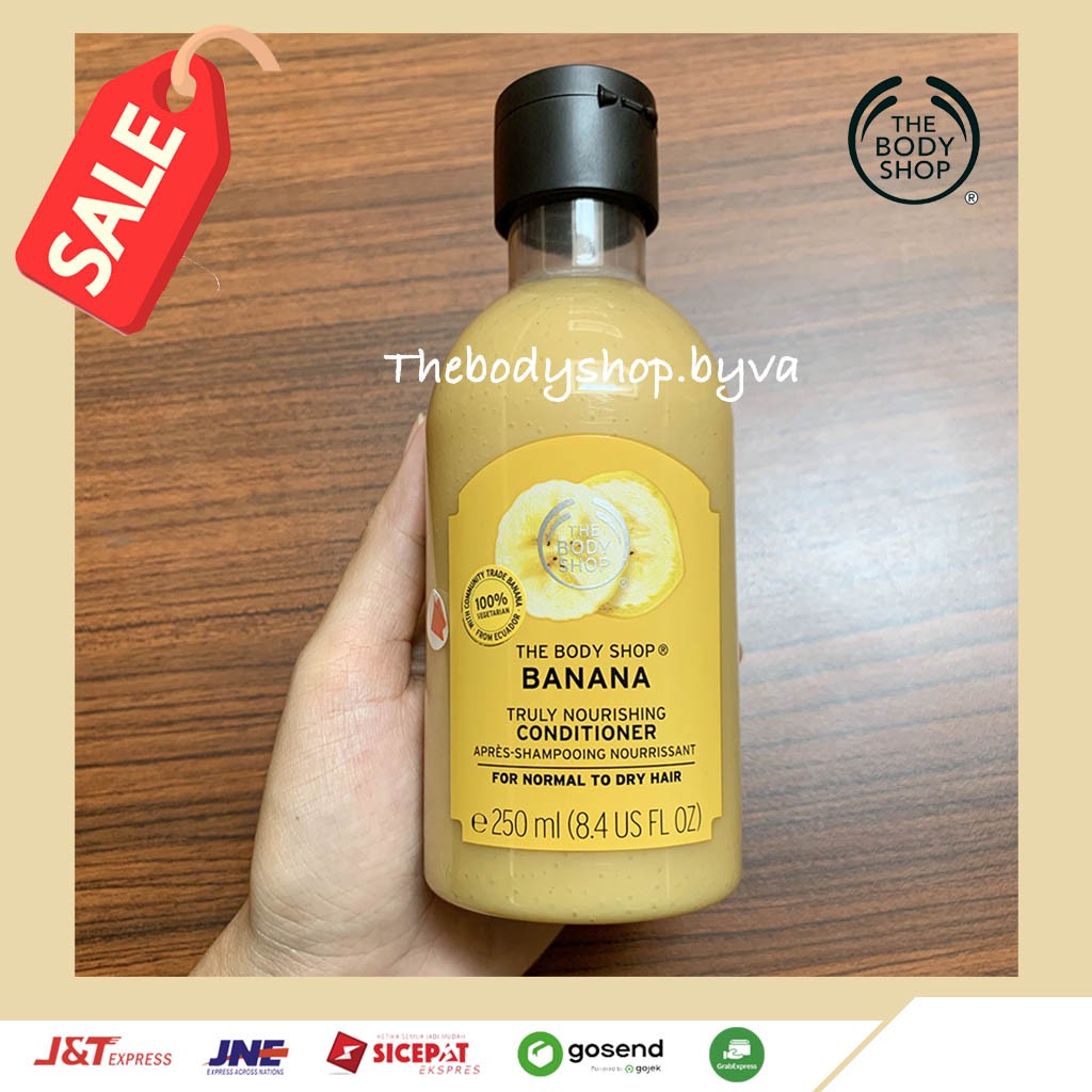 The Body Shop Banana Conditioner 250ml | Shopee Philippines