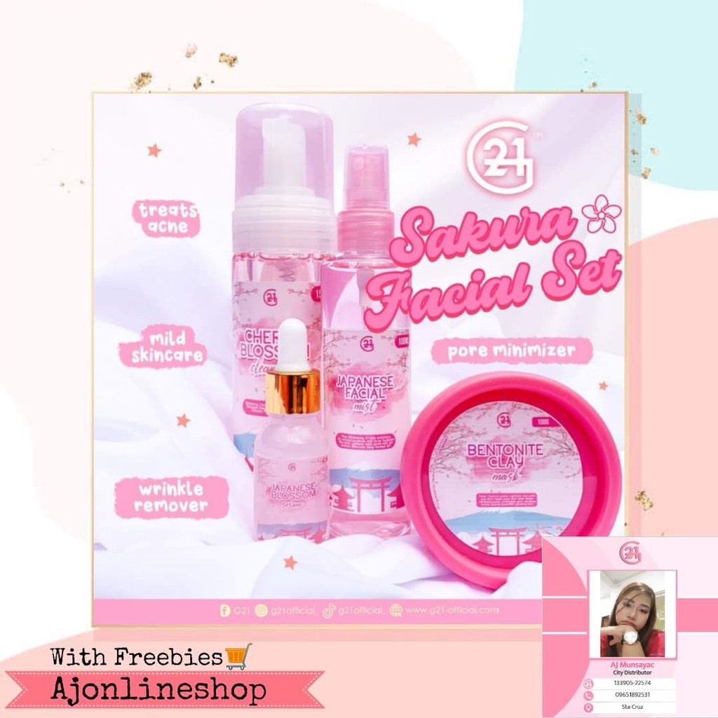 G21 Sakura Skin Set (Original) | Shopee Philippines
