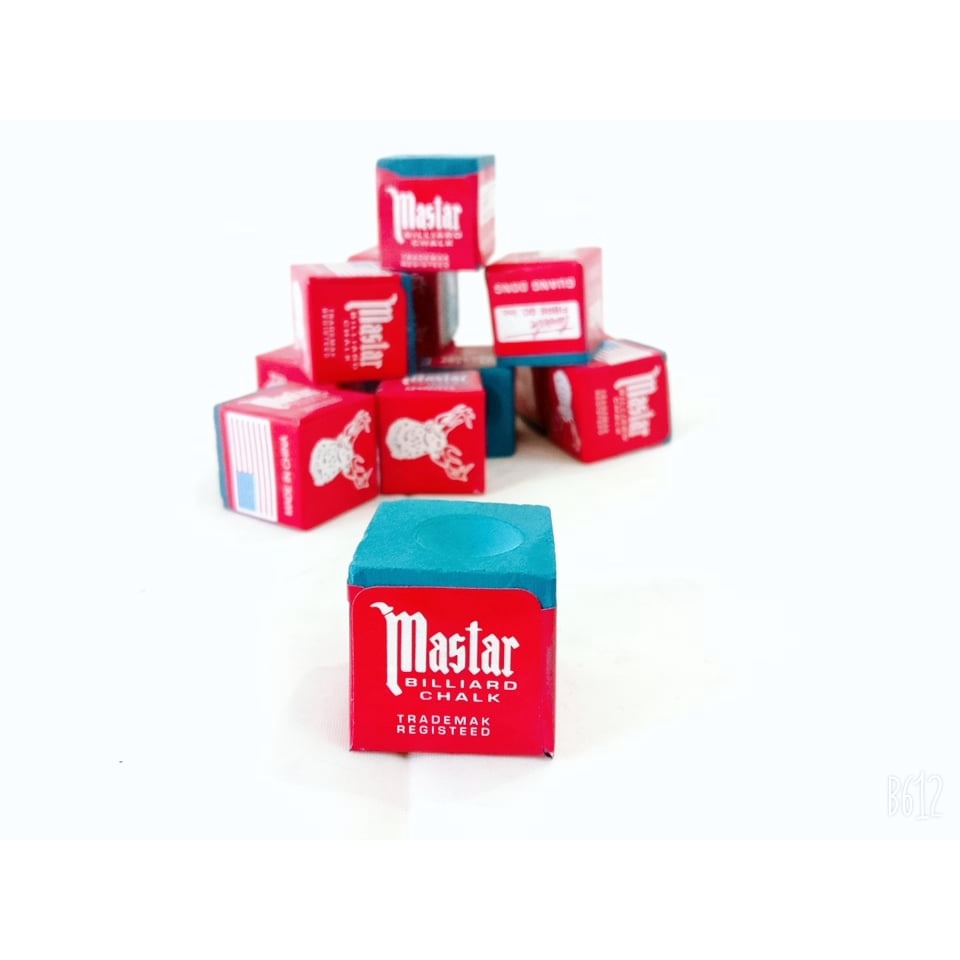 5 Pc. MASTER BLUE BILLIARD CUE CHALK / TISA NG TAKO NG BILYARAN ...