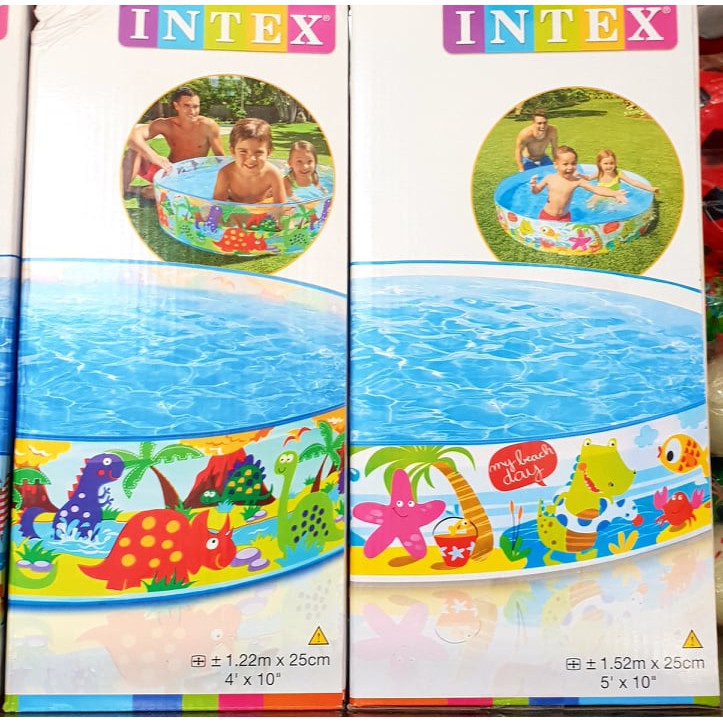 Intex Swimming Pool 4 feet 5 feet 6 feet | Shopee Philippines