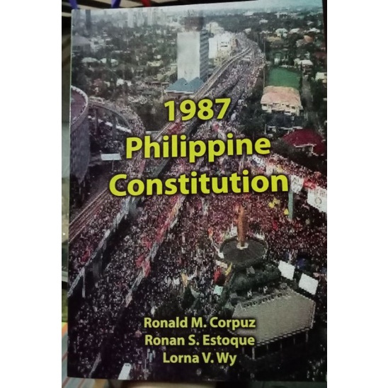1987 Philippine Constitution by Corpuz | Shopee Philippines