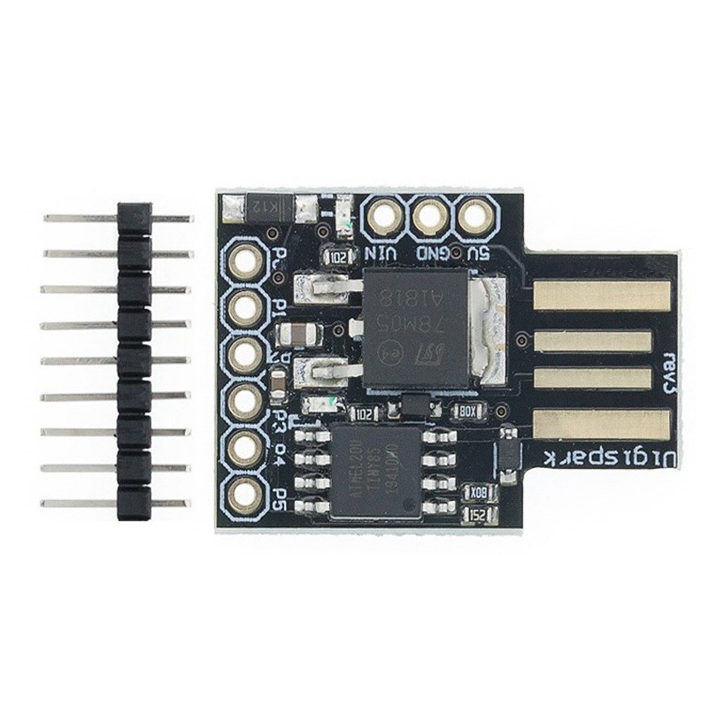 Blue Black Tiny85 Digispark Kickstarter Micro Development Board Attiny85 Module For Arduino Iic 