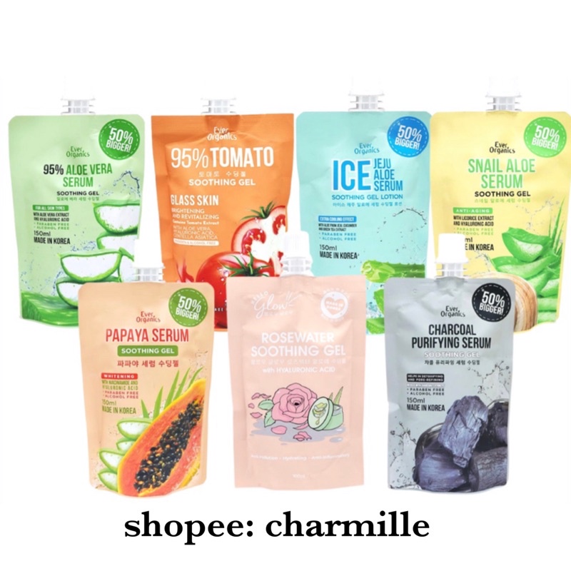 Ever Organics Serum Soothing Gel 150ml | Shopee Philippines