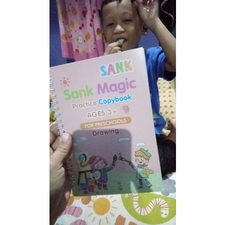 Sank Magic Book (1 set contains 4 books + pen + refill ink) | Shopee ...