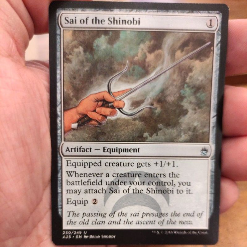 MTG Sai of the shinobi NM m25 | Shopee Philippines