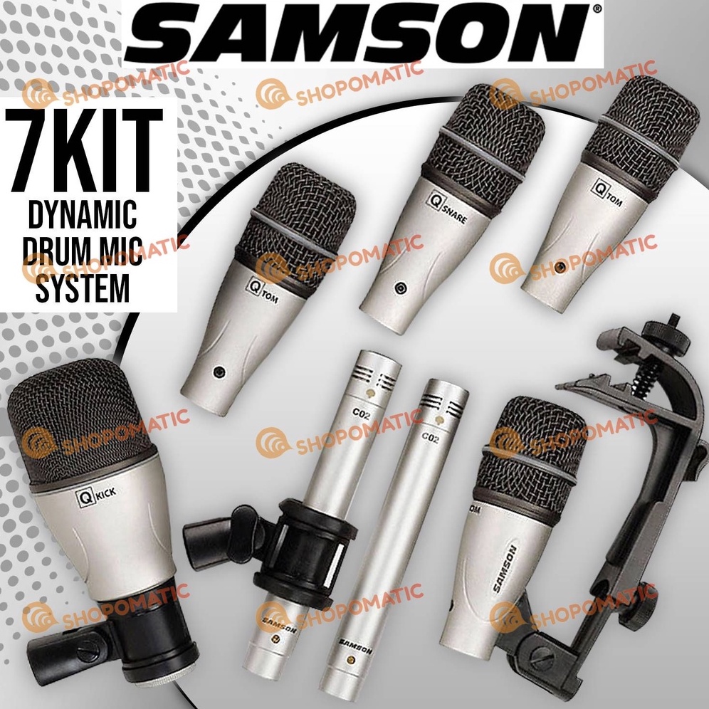 🟧 LATEST 7KIT DRUMSET KIT SAMSON 7KIT DRUM SET 🟧 | Shopee Philippines