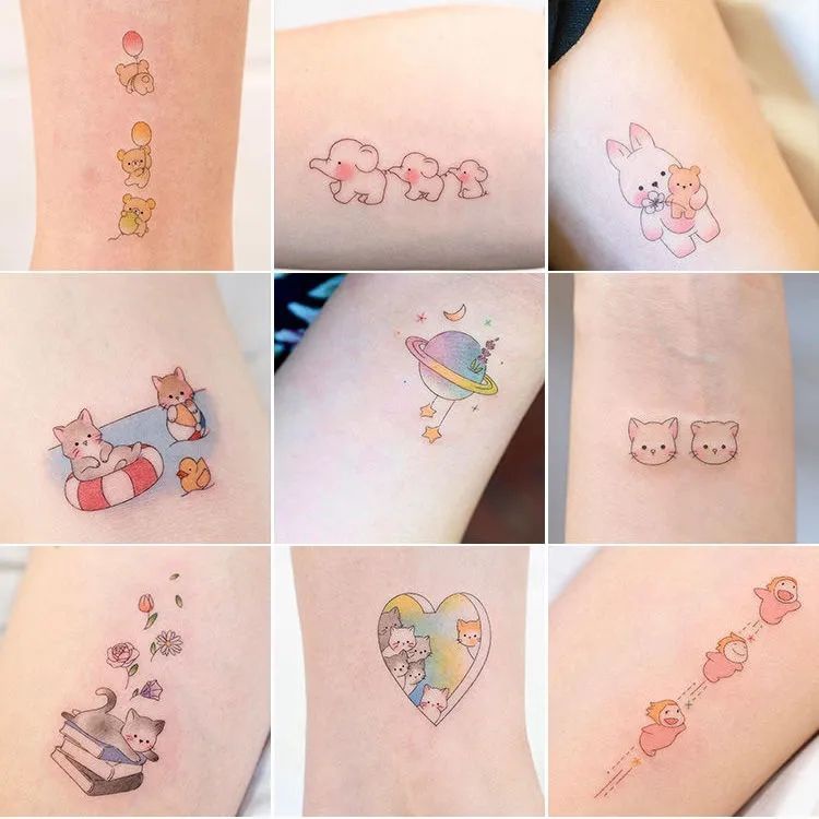 Tattoo Stickers Waterproof Long Lasting 15 Days Temporary Tattoo ...