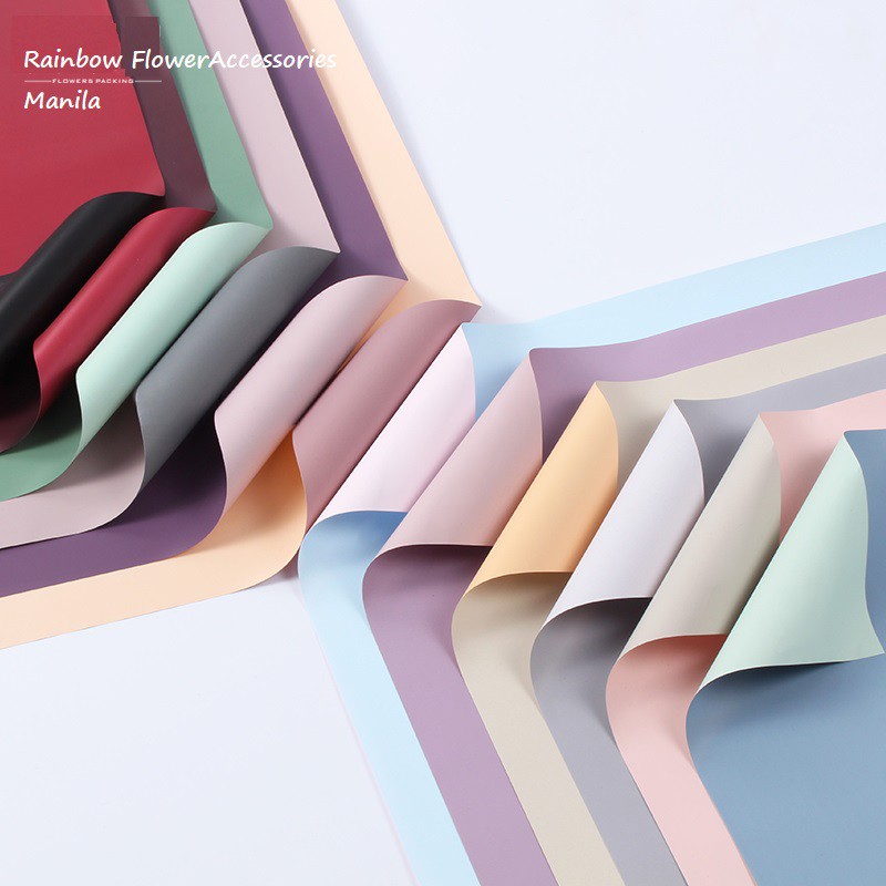 Two-Tone Color Flower Bouquet Wrapper | Shopee Philippines