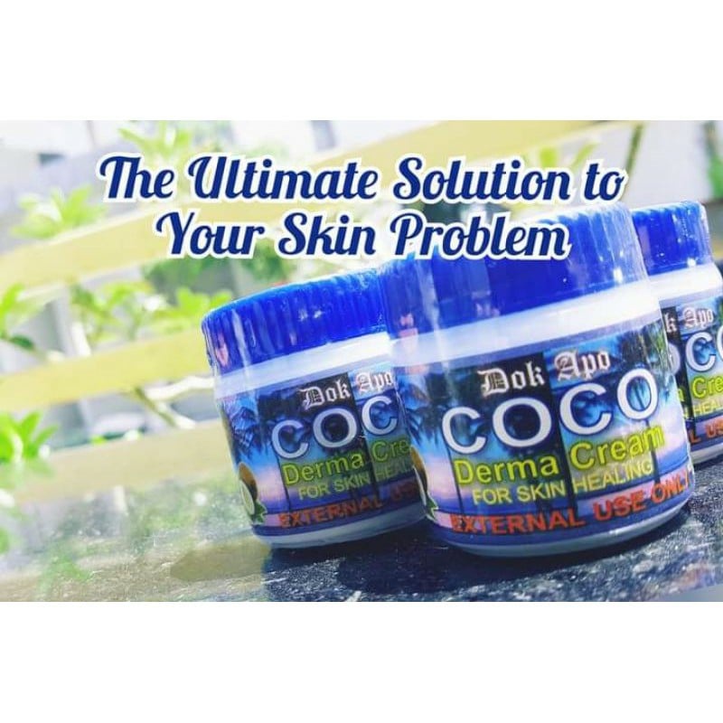 3PC COCO DERMA CREAM DOK APO FOR SKIN IRRITATION SAME FOR BABY PREGNANT ...