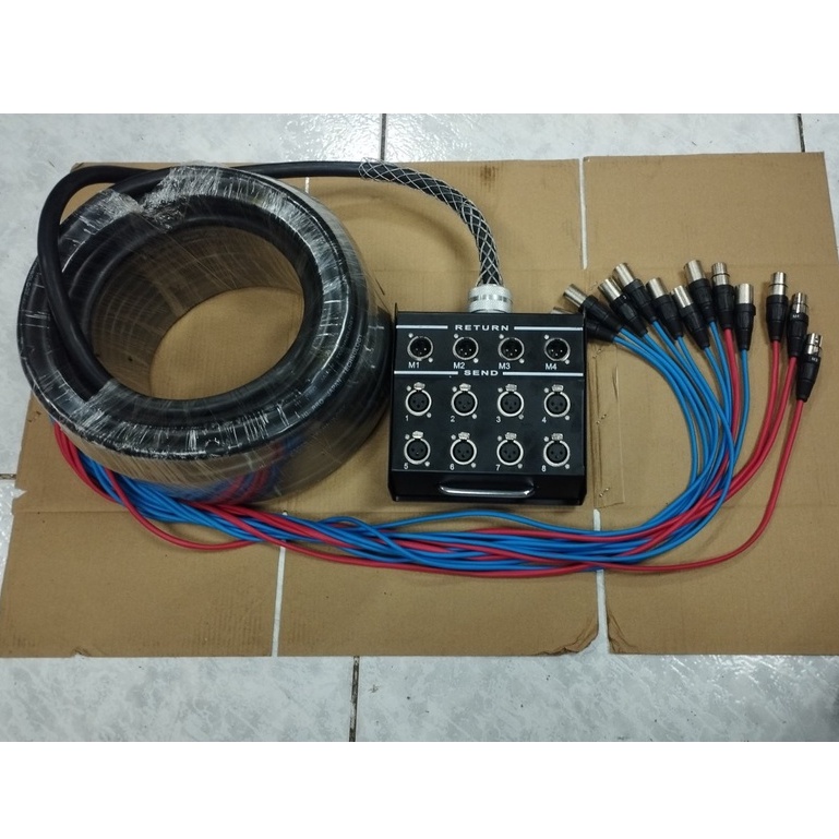 Hi Pro Snake Cable 8+4 (30M) Japan technology | Shopee Philippines