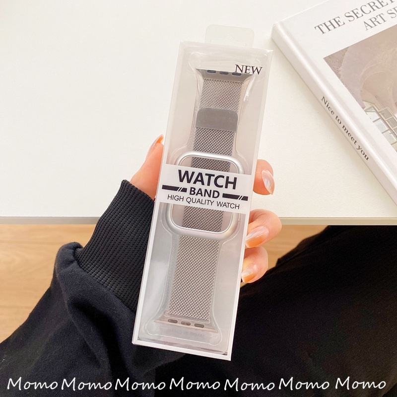 Starlight 2 in 1 Suit Stainless Steel Strap and Case for iWatch Series ...