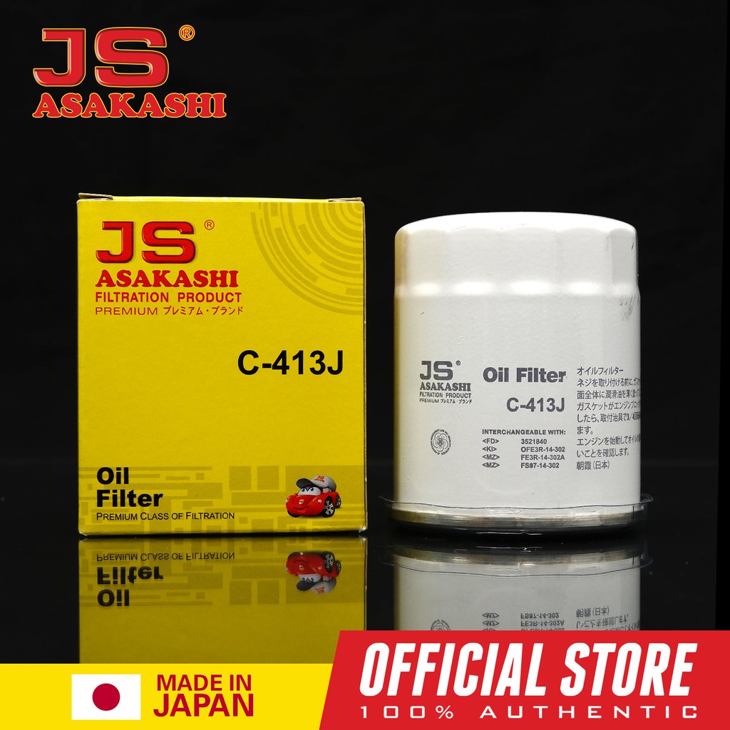 JS Oil Filter C413J For Kia Carnival/Sedona J3 (Vic C-413)(Outlet ...
