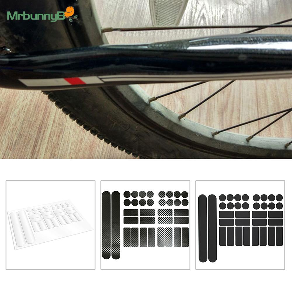 Bicycle Sticker Frame Protection Carbon Film Mountain Bike Chain ...