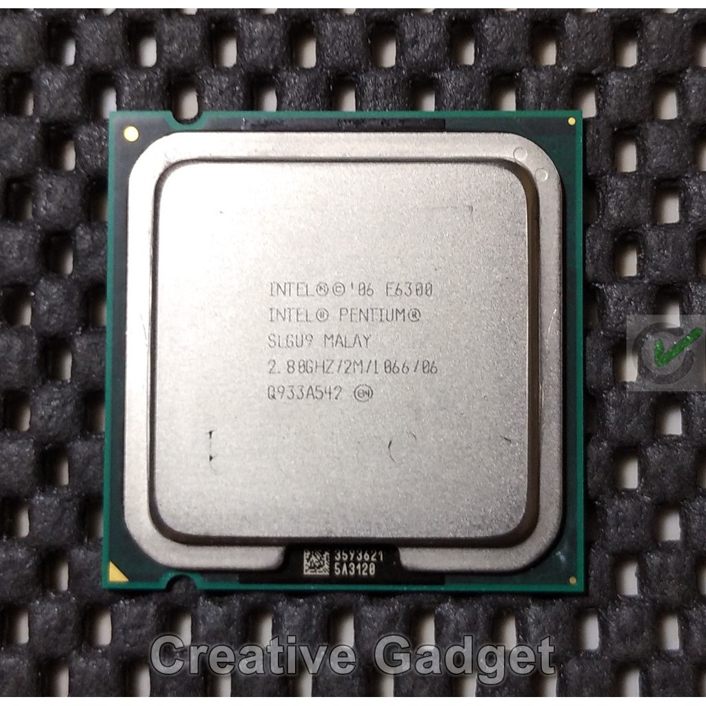 Intel Processor Dual Core e6300 2,8 GHz - LGA 775 - 1066 MHz upgrade ...