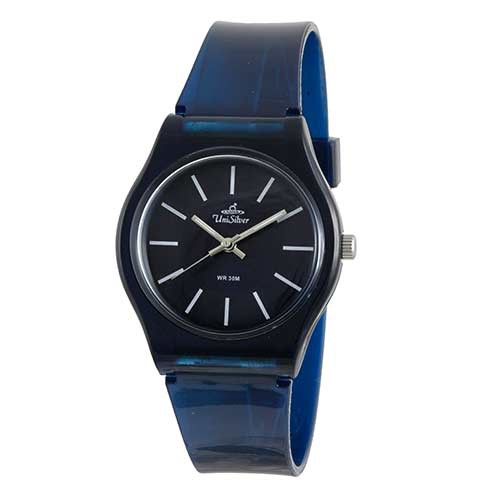UniSilver TIME Womens Blue Analog Rubber Watch KW3491-2003 | Shopee ...