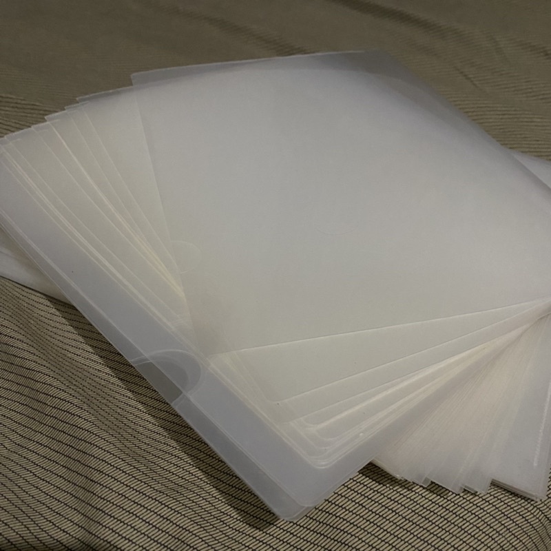 Thick A4 L-type Clear Folder | Shopee Philippines