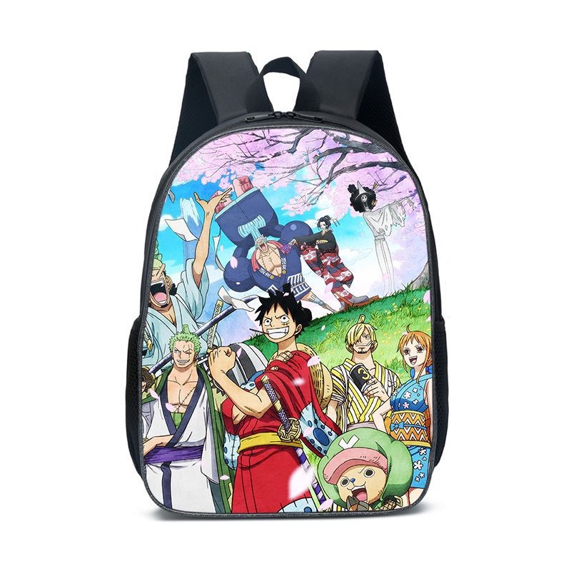 One Piece Luffy One Piece Bag Backpack Student One Piece Backpack ...