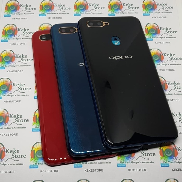 Casing Original Oppo A5s AX5S Fullset FRAME LCD Backdoor Bazel Middle ...