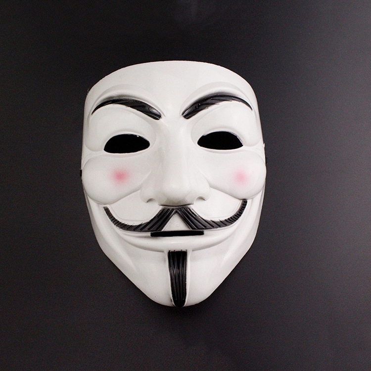 movie V for Vendetta cosplay mask Halloween costume masquerade mask ...